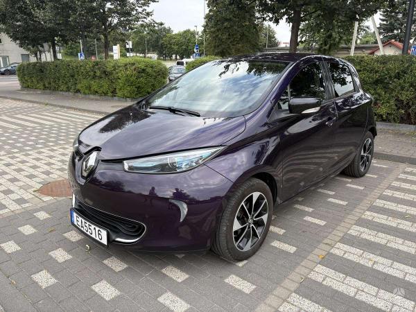 Violets Renault Zoe 2019 Viļņa, ar dzinēja tilpumu 0.00 L un nobraukumu 130 tūkst. km par 7000 €, foto 1 vietnē AUTOMOTO.COM.LV
