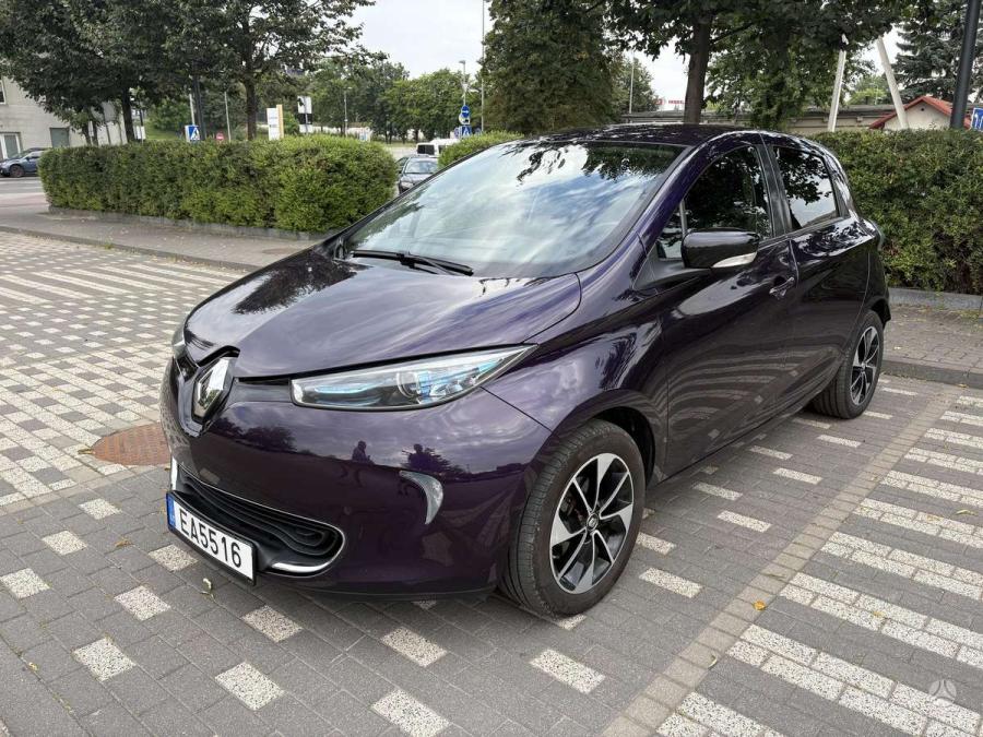 Violets Renault Zoe 2019 Viļņa, ar dzinēja tilpumu 0.00 L un nobraukumu 130 tūkst. km par 7000 €, foto 1 vietnē AUTOMOTO.COM.LV