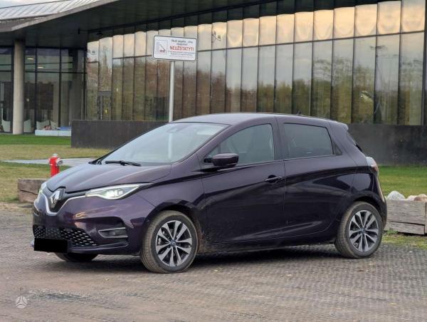 Violet Renault Zoe 2021 in Kaunas, with an engine capacity of 0.00 L and mileage of 70 thousand km for 10400 €, photo 1 on AUTOMOTO.COM.LV