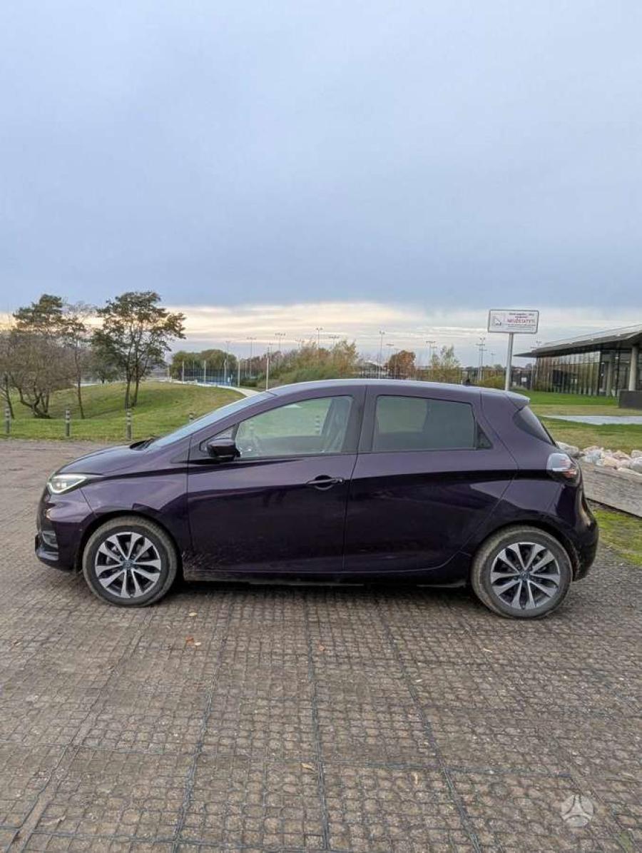 Violet Renault Zoe 2021 in Kaunas, with an engine capacity of 0.00 L and mileage of 70 thousand km for 10400 €, photo 4 on AUTOMOTO.COM.LV