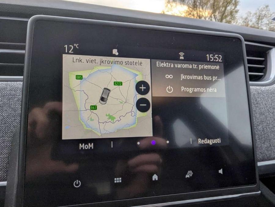 Violet Renault Zoe 2021 in Kaunas, with an engine capacity of 0.00 L and mileage of 70 thousand km for 10400 €, photo 13 on AUTOMOTO.COM.LV
