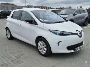 White Renault Zoe 2015 in Taurage, with an engine capacity of 0.00 L and mileage of 80 thousand km for 5000 €, photo 4 on AUTOMOTO.COM.LV