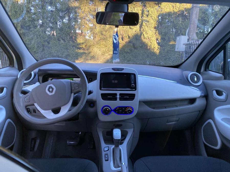 Balts Renault Zoe 2016 Šauļi, ar dzinēja tilpumu 0.00 L un nobraukumu 88 tūkst. km par 5650 €, foto 9 vietnē AUTOMOTO.COM.LV