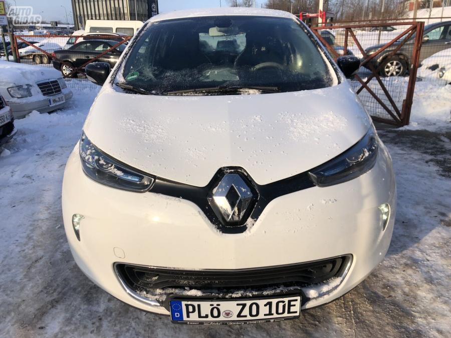 Balts Renault Zoe 2016 Klaipėda, ar dzinēja tilpumu 0.00 L un nobraukumu 96 tūkst. km par 4500 €, foto 2 vietnē AUTOMOTO.COM.LV