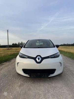 White Renault Zoe 2016 in Vilnius, with an engine capacity of 0.00 L and mileage of 52 thousand km for 6950 €, photo 3 on AUTOMOTO.COM.LV