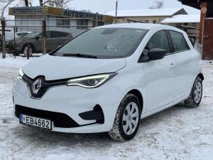 White Renault Zoe 2020 in Ukmerge, with an engine capacity of 0.00 L and mileage of 41 thousand km for 7200 €, photo 3 on AUTOMOTO.COM.LV