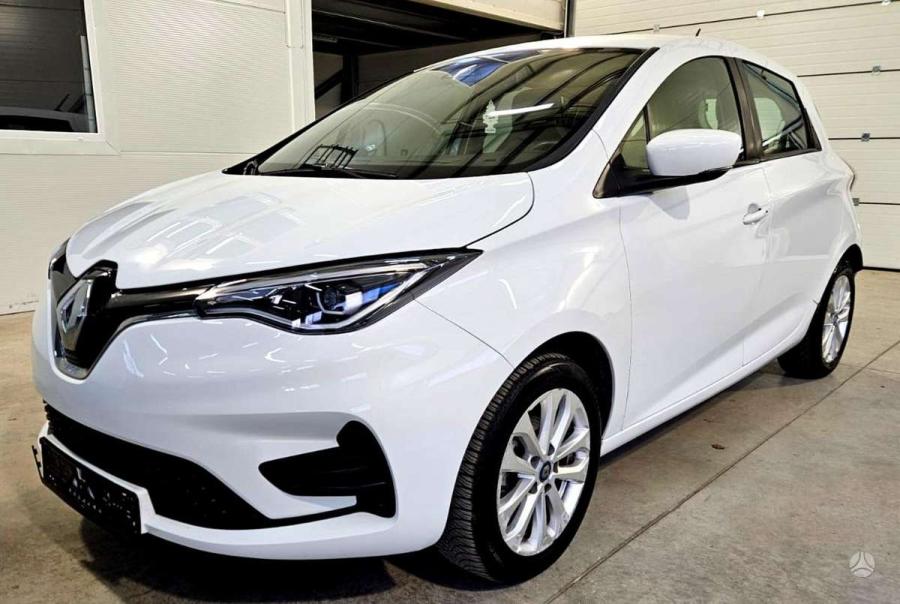 Balts Renault Zoe 2020 Marijampole, ar dzinēja tilpumu 0.00 L un nobraukumu 112 tūkst. km par 9400 €, foto 1 vietnē AUTOMOTO.COM.LV