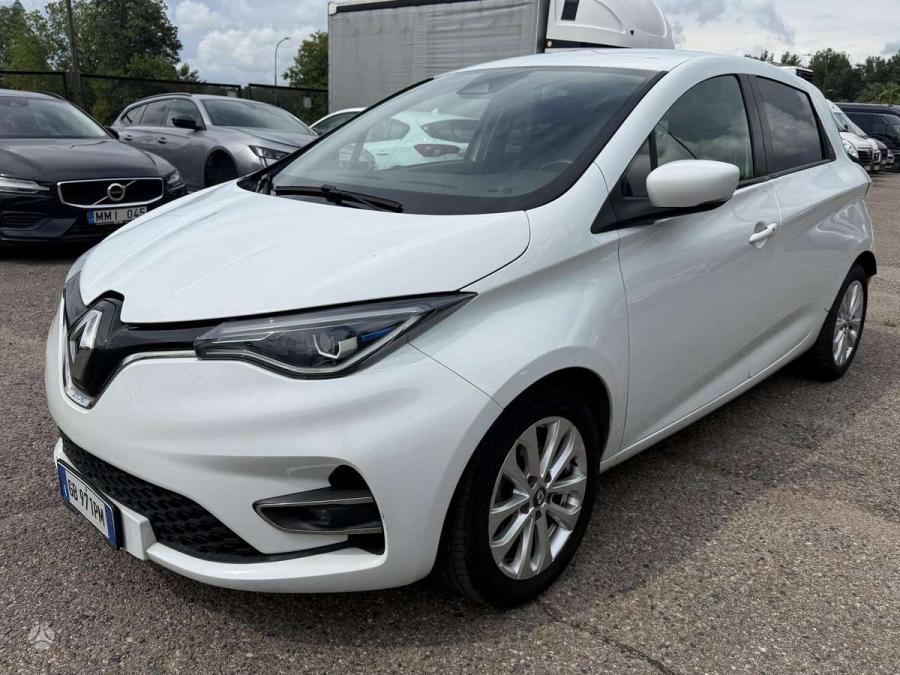 Balts Renault Zoe 2020 Viļņa, ar dzinēja tilpumu 0.00 L un nobraukumu 66 tūkst. km par 9700 €, foto 1 vietnē AUTOMOTO.COM.LV