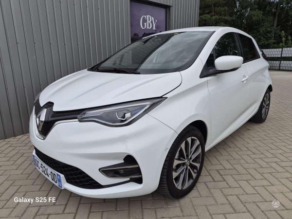 Белый Рено Зое 2021 в Таураге, объемом двигателя 0.00 л и пробегом 189 тыс. км за 9317 €, фото 1 на AUTOMOTO.COM.LV
