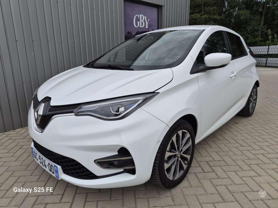Balts Renault Zoe 2021 Tauragė, ar dzinēja tilpumu 0.00 L un nobraukumu 189 tūkst. km par 9317 €, foto 1 vietnē AUTOMOTO.COM.LV