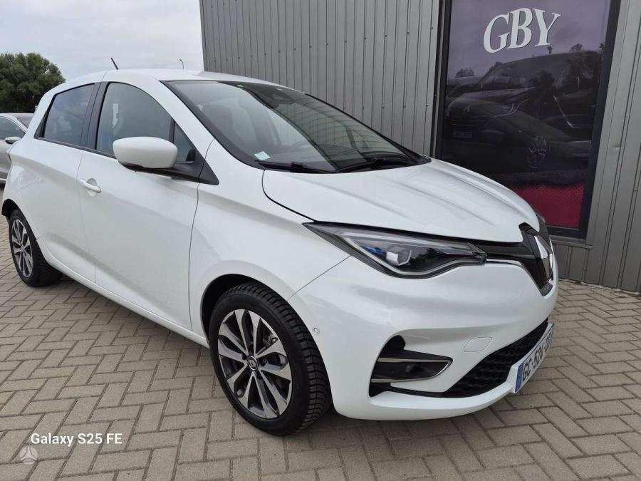 Balts Renault Zoe 2021 Tauragė, ar dzinēja tilpumu 0.00 L un nobraukumu 189 tūkst. km par 9317 €, foto 4 vietnē AUTOMOTO.COM.LV