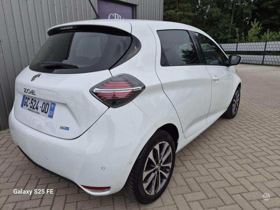 Balts Renault Zoe 2021 Tauragė, ar dzinēja tilpumu 0.00 L un nobraukumu 189 tūkst. km par 9317 €, foto 6 vietnē AUTOMOTO.COM.LV