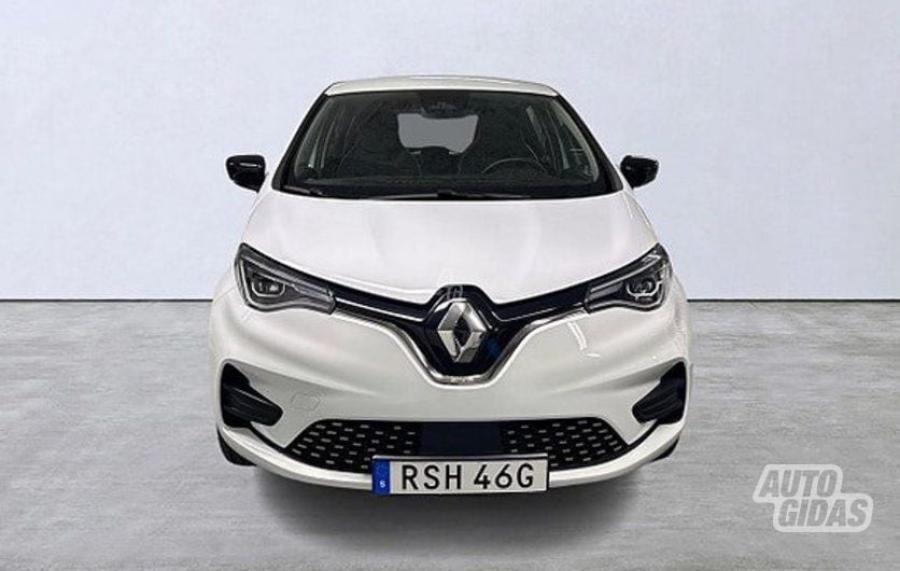 White Renault Zoe 2023 in Kaunas, with an engine capacity of 0.00 L and mileage of 23 thousand km for 22919 €, photo 7 on AUTOMOTO.COM.LV