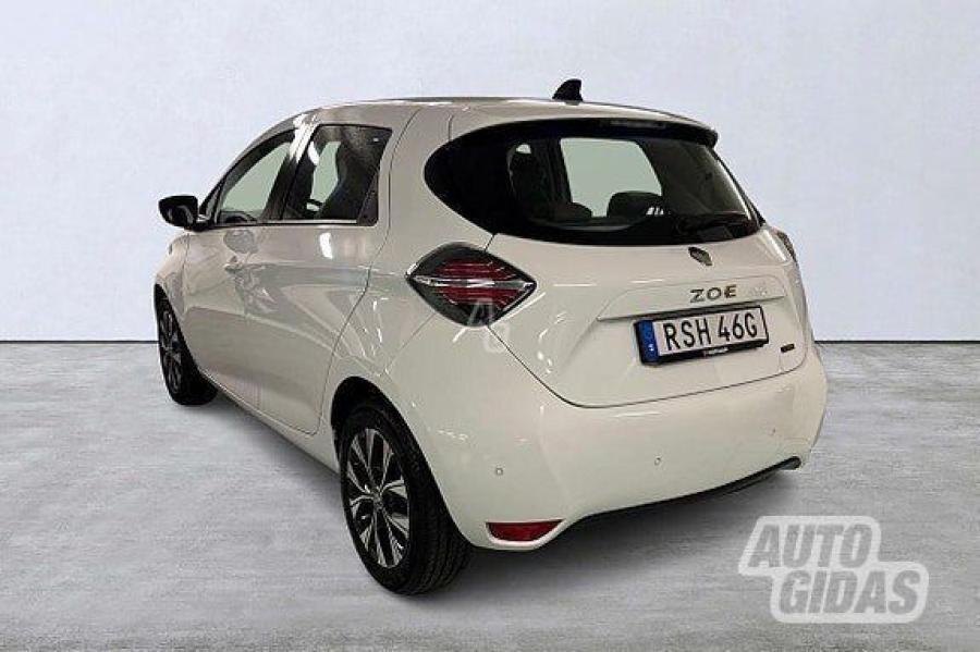 White Renault Zoe 2023 in Kaunas, with an engine capacity of 0.00 L and mileage of 23 thousand km for 22919 €, photo 12 on AUTOMOTO.COM.LV