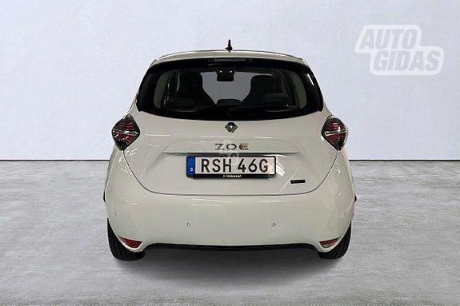 White Renault Zoe 2023 in Kaunas, with an engine capacity of 0.00 L and mileage of 23 thousand km for 22919 €, photo 13 on AUTOMOTO.COM.LV