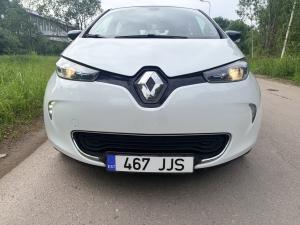 White Renault Zoe 2018 in Tallinn, with an engine capacity of 0.00 L and mileage of 83 thousand km for 9000 €, photo 16 on AUTOMOTO.COM.LV