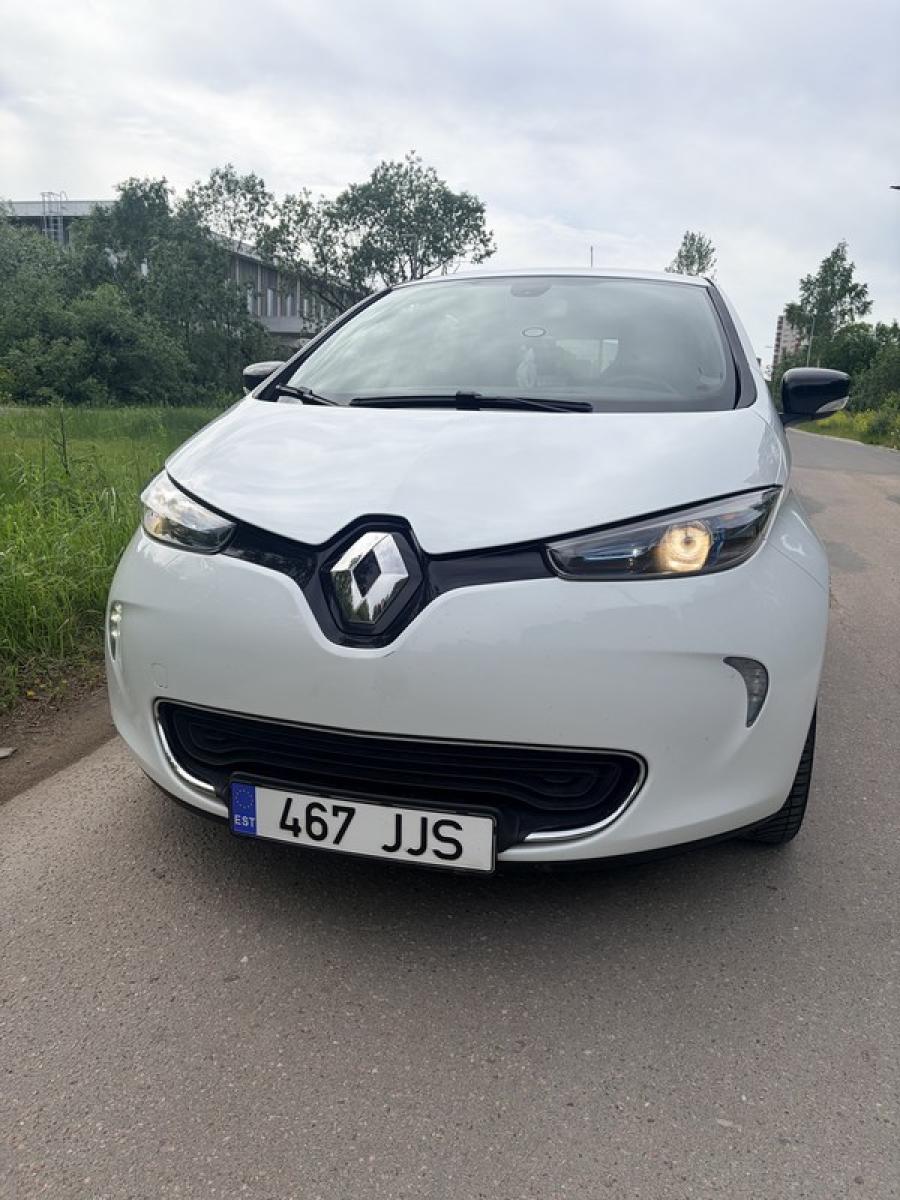 White Renault Zoe 2018 in Tallinn, with an engine capacity of 0.00 L and mileage of 83 thousand km for 9000 €, photo 18 on AUTOMOTO.COM.LV