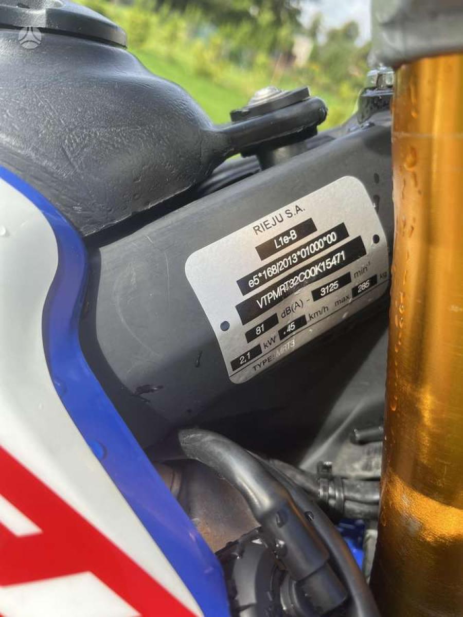 Rieju MRT 50 2020 Šauļi, ar dzinēja tilpumu 50.00 L un nobraukumu 18 tūkst. km par 1850 €, foto 10 vietnē AUTOMOTO.COM.LV