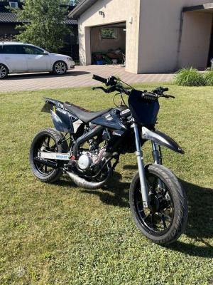 Black Rieju MRT 2013 in Taurage, with an engine capacity of 49.00 L and mileage of 500 thousand km for 2300 €, photo  on AUTOMOTO.COM.LV