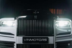 White Rolls-Royce Cullinan 2020 in Vilnius, with an engine capacity of 6.75 L and mileage of 33 thousand km for 449000 €, photo 13 on AUTOMOTO.COM.LV
