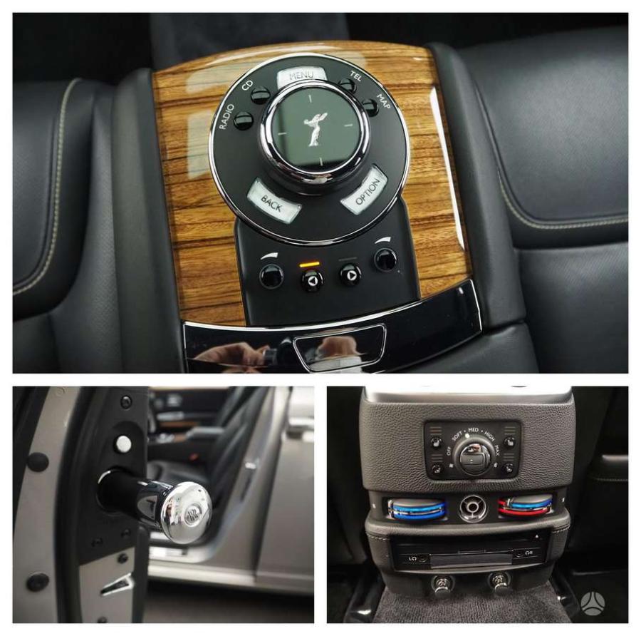 Pelēks Rolls-Royce Ghost 2015 Viļņa, ar dzinēja tilpumu 6.59 L un nobraukumu 73 tūkst. km par 149000 €, foto 15 vietnē AUTOMOTO.COM.LV