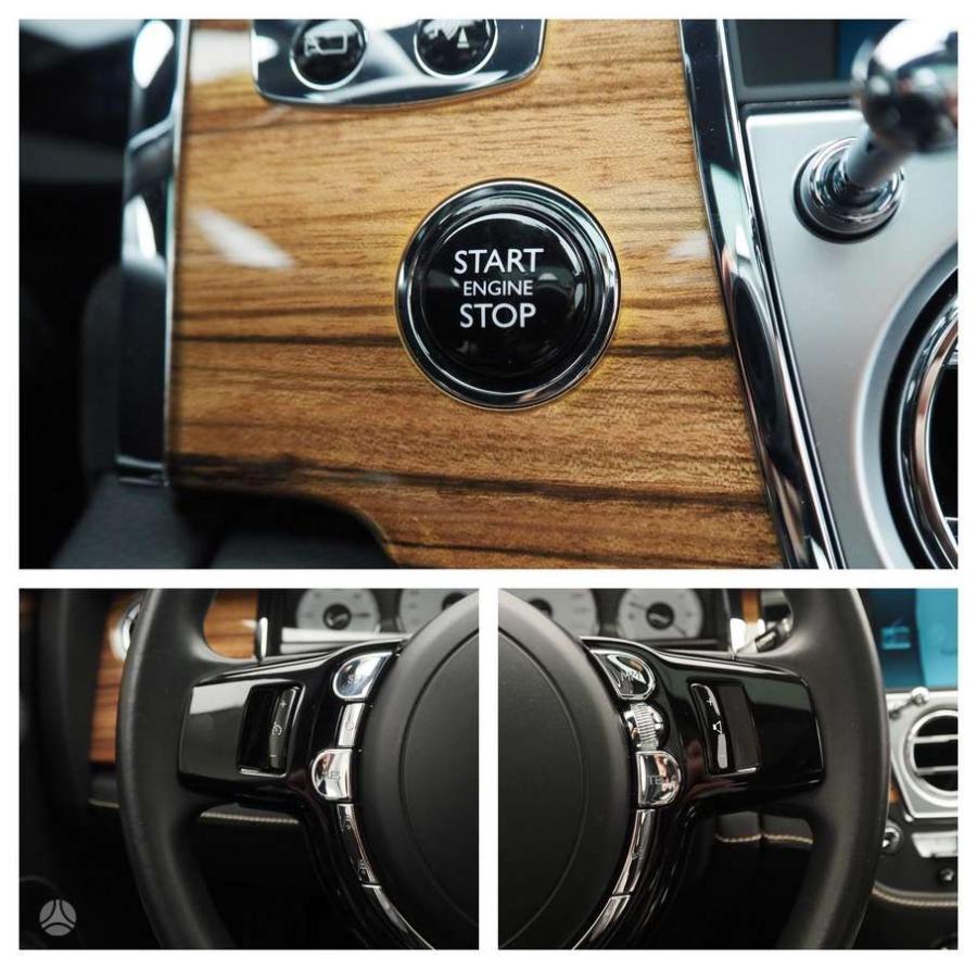 Pelēks Rolls-Royce Ghost 2015 Viļņa, ar dzinēja tilpumu 6.59 L un nobraukumu 73 tūkst. km par 149000 €, foto 19 vietnē AUTOMOTO.COM.LV