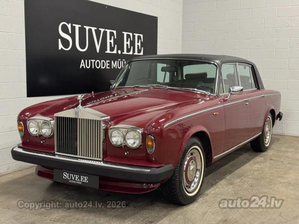 Red Rolls-Royce silver-shadow 1978 in Tallinn, with an engine capacity of 6.80 L and mileage of 102 thousand km for 29995 €, photo 1 on AUTOMOTO.COM.LV