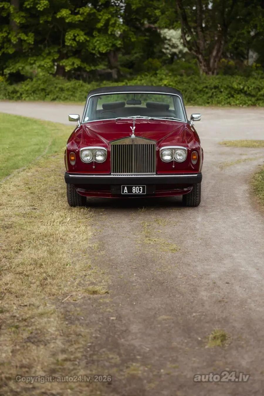 Sarkans Rolls-Royce silver-shadow 1978 Tallina, ar dzinēja tilpumu 6.80 L un nobraukumu 102 tūkst. km par 29995 €, foto 4 vietnē AUTOMOTO.COM.LV