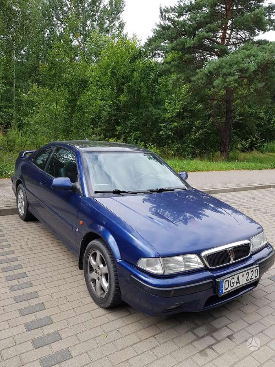 Blue Rover 220 1994 in Kaunas, with an engine capacity of 1.99 L and mileage of 114 thousand km for 2800 €, photo 1 on AUTOMOTO.COM.LV