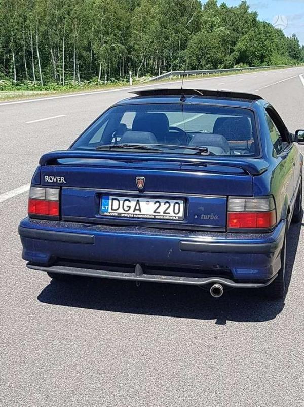 Blue Rover 220 1994 in Kaunas, with an engine capacity of 1.99 L and mileage of 114 thousand km for 2800 €, photo 2 on AUTOMOTO.COM.LV