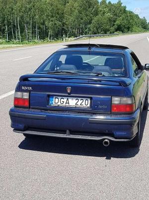 Blue Rover 220 1994 in Kaunas, with an engine capacity of 1.99 L and mileage of 114 thousand km for 2800 €, photo 3 on AUTOMOTO.COM.LV