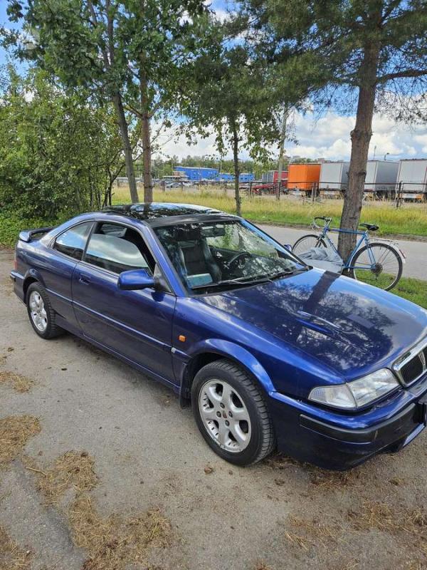 Blue Rover 220 1994 in Kaunas, with an engine capacity of 1.99 L and mileage of 114 thousand km for 2800 €, photo 4 on AUTOMOTO.COM.LV