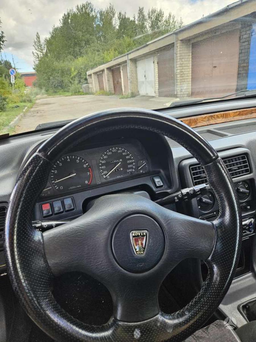 Blue Rover 220 1994 in Kaunas, with an engine capacity of 1.99 L and mileage of 114 thousand km for 2800 €, photo 10 on AUTOMOTO.COM.LV