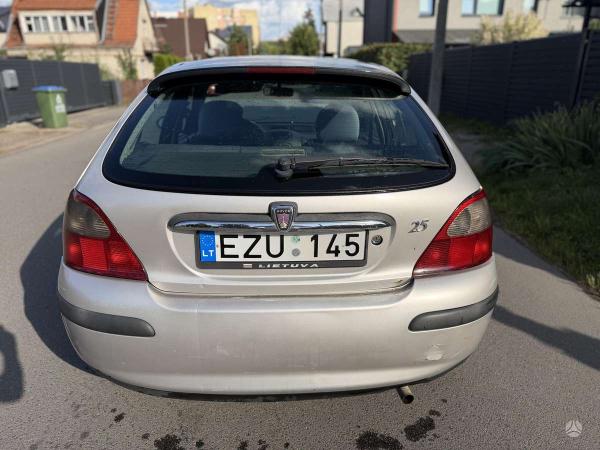 Grey Rover 25 2000 in Kaunas, with an engine capacity of 1.40 L and mileage of 190 thousand km for 1250 €, photo 7 on AUTOMOTO.COM.LV