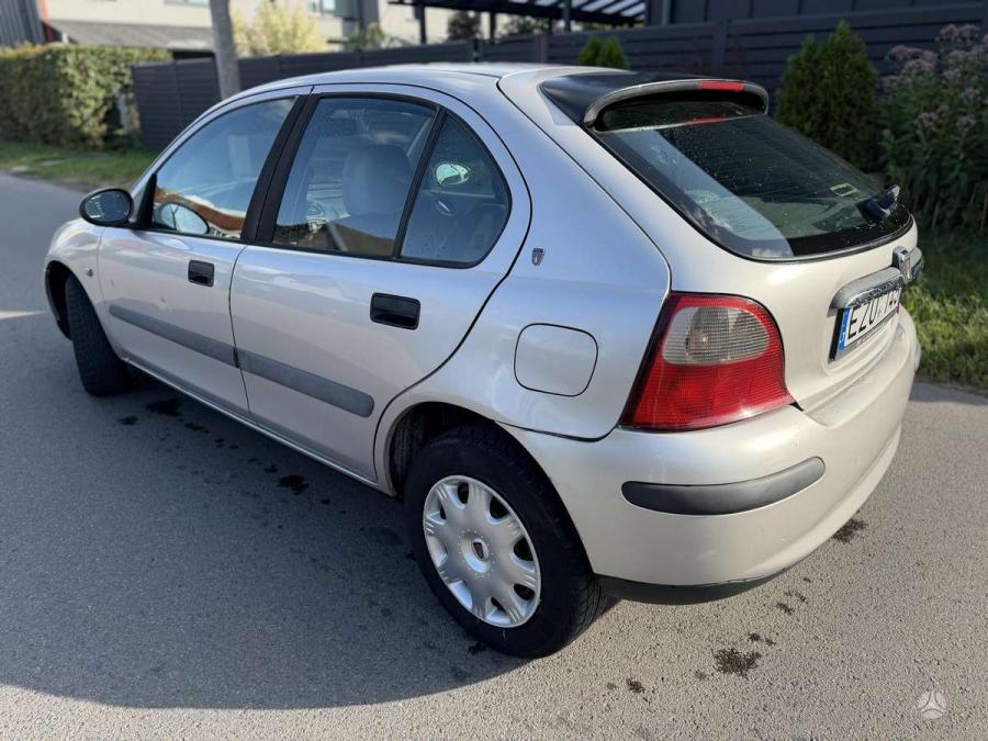 Grey Rover 25 2000 in Kaunas, with an engine capacity of 1.40 L and mileage of 190 thousand km for 1250 €, photo 9 on AUTOMOTO.COM.LV