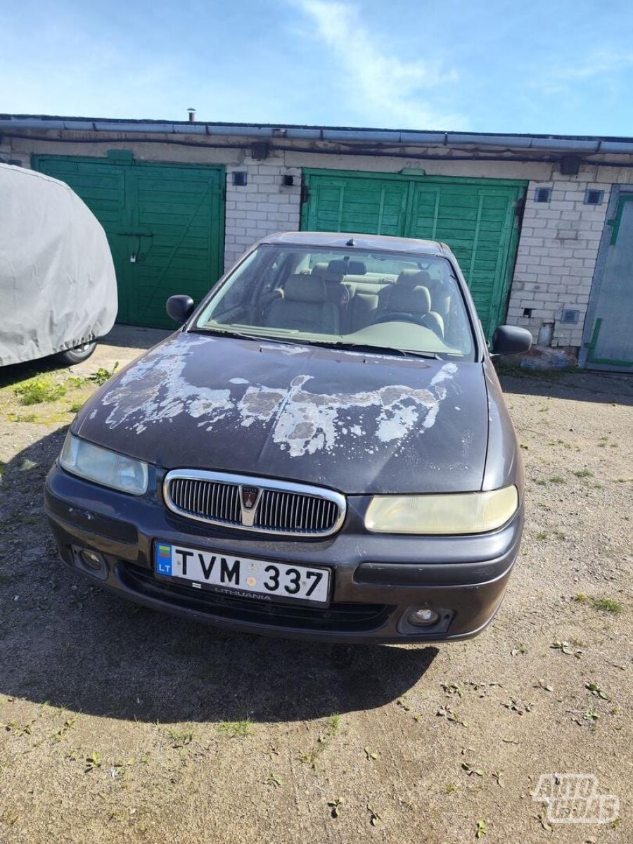 Melns Rover 416 1997 Klaipėda, ar dzinēja tilpumu 1.60 L un nobraukumu 0 tūkst. km par 900 €, foto 2 vietnē AUTOMOTO.COM.LV