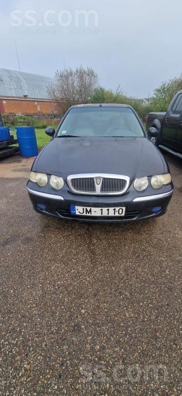 Melns Rover 45 2000 Jelgava, ar dzinēja tilpumu 2.00 L un nobraukumu 300 tūkst. km par 350 €, foto 2 vietnē AUTOMOTO.COM.LV