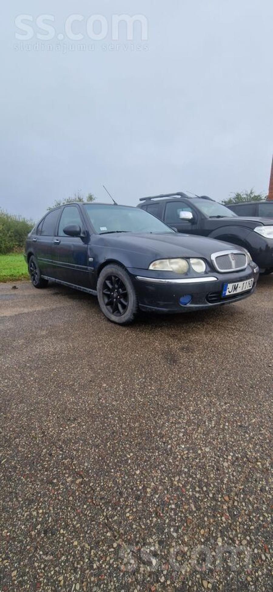 Melns Rover 45 2000 Jelgava, ar dzinēja tilpumu 2.00 L un nobraukumu 300 tūkst. km par 350 €, foto 4 vietnē AUTOMOTO.COM.LV