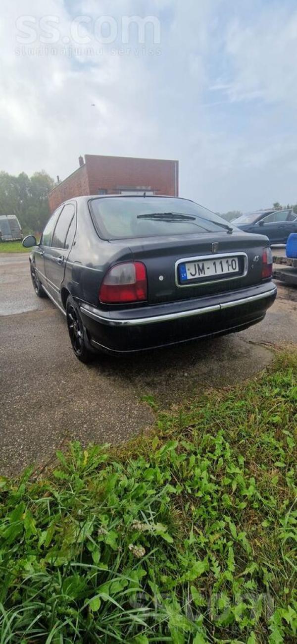 Melns Rover 45 2000 Jelgava, ar dzinēja tilpumu 2.00 L un nobraukumu 300 tūkst. km par 350 €, foto 5 vietnē AUTOMOTO.COM.LV