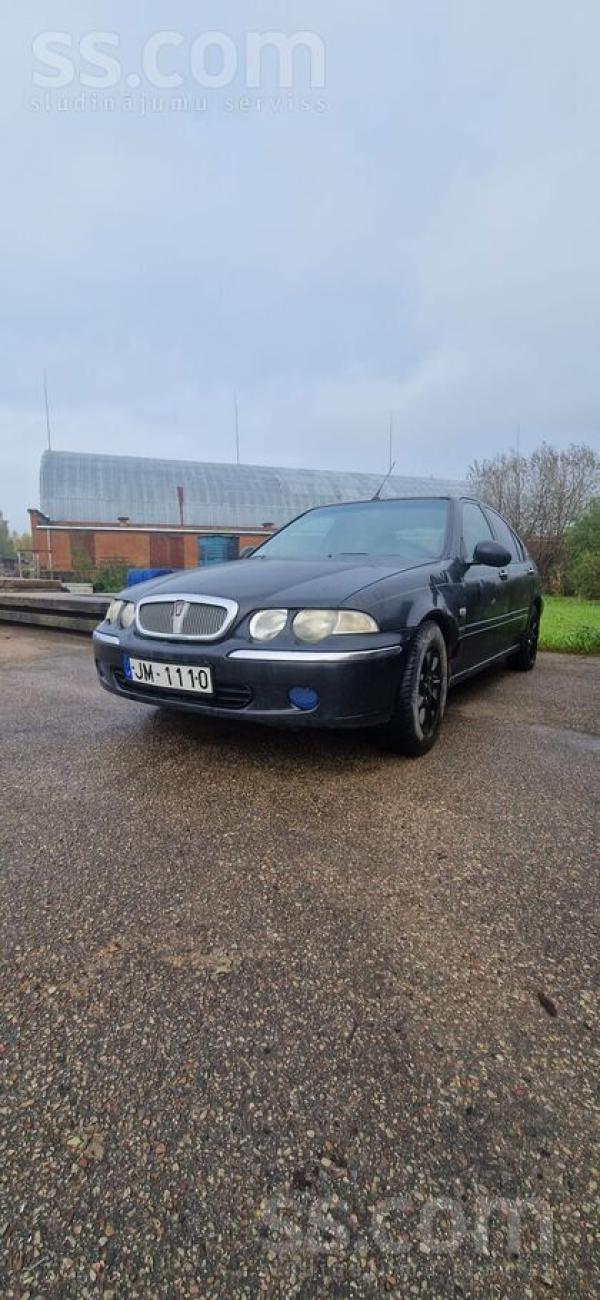 Melns Rover 45 2000 Jelgava, ar dzinēja tilpumu 2.00 L un nobraukumu 300 tūkst. km par 350 €, foto 6 vietnē AUTOMOTO.COM.LV