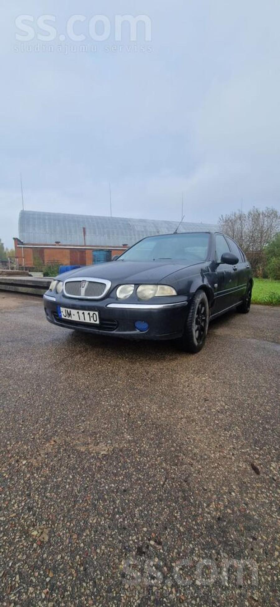 Melns Rover 45 2000 Jelgava, ar dzinēja tilpumu 2.00 L un nobraukumu 300 tūkst. km par 350 €, foto 7 vietnē AUTOMOTO.COM.LV