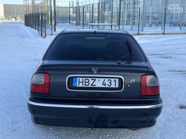 Melns Rover 45 2001 Panevēža, ar dzinēja tilpumu 1.90 L un nobraukumu 370 tūkst. km par 450 €, foto 6 vietnē AUTOMOTO.COM.LV