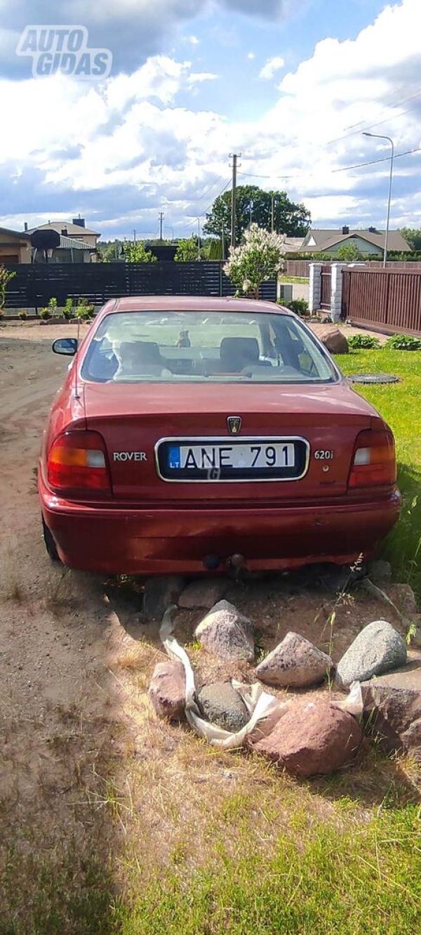 Sarkans Rover 620 1996 Šauļi, ar dzinēja tilpumu 2.00 L un nobraukumu 264 tūkst. km par 500 €, foto 1 vietnē AUTOMOTO.COM.LV