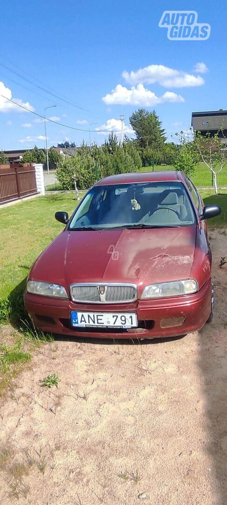 Sarkans Rover 620 1996 Šauļi, ar dzinēja tilpumu 2.00 L un nobraukumu 264 tūkst. km par 500 €, foto 5 vietnē AUTOMOTO.COM.LV