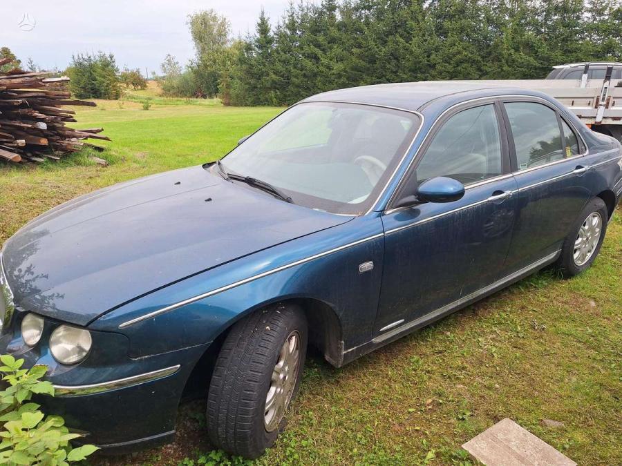 Blue Rover 75 1999 in Kaunas, with an engine capacity of 1.80 L and mileage of 103 thousand km for 2500 €, photo 8 on AUTOMOTO.COM.LV