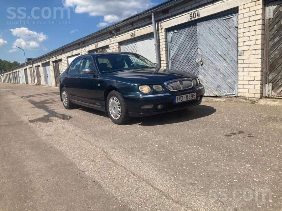 Зеленый Ровер 75 1999 в Рига, объемом двигателя 2.50 л и пробегом 430 тыс. км за 1800 €, фото 3 на AUTOMOTO.COM.LV