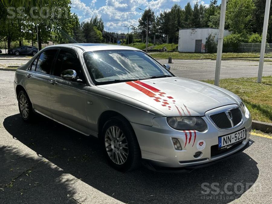 Grey Rover 75 2004 in Riga, with an engine capacity of 2.00 L and mileage of 380 thousand km for 998 €, photo 4 on AUTOMOTO.COM.LV
