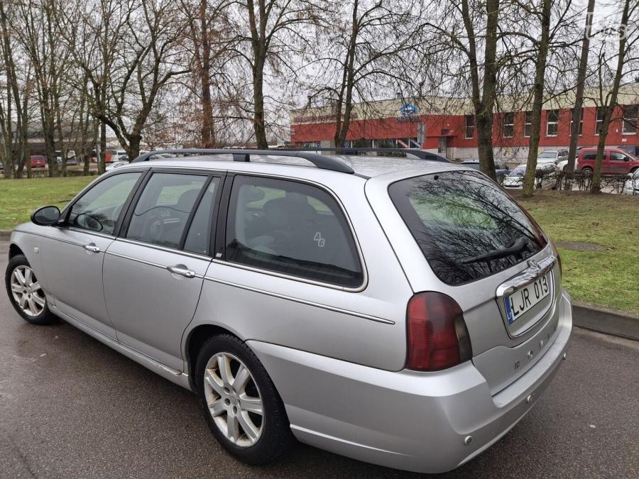 Grey Rover 75 2006 in Vilnius, with an engine capacity of 2.00 L and mileage of 400 thousand km for 1450 €, photo 8 on AUTOMOTO.COM.LV