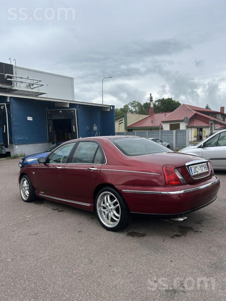 Sarkans Rover 75 1999 Liepāja, ar dzinēja tilpumu 2.00 L un nobraukumu 380 tūkst. km par 1999 €, foto 4 vietnē AUTOMOTO.COM.LV