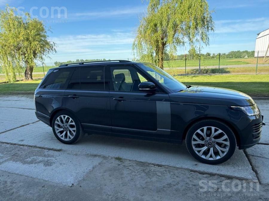 Black Rover Range Rover 2019 in Jelgava, with an engine capacity of 5.00 L and mileage of 93 thousand km for 45000 €, photo 5 on AUTOMOTO.COM.LV